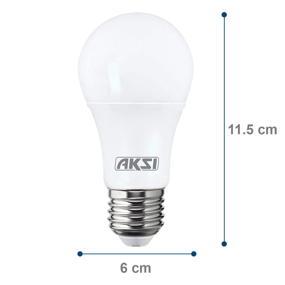 Foco LED Aksi 12W A19 Base E27 Luz Blanca | Compra Foco LED en AKSI México
