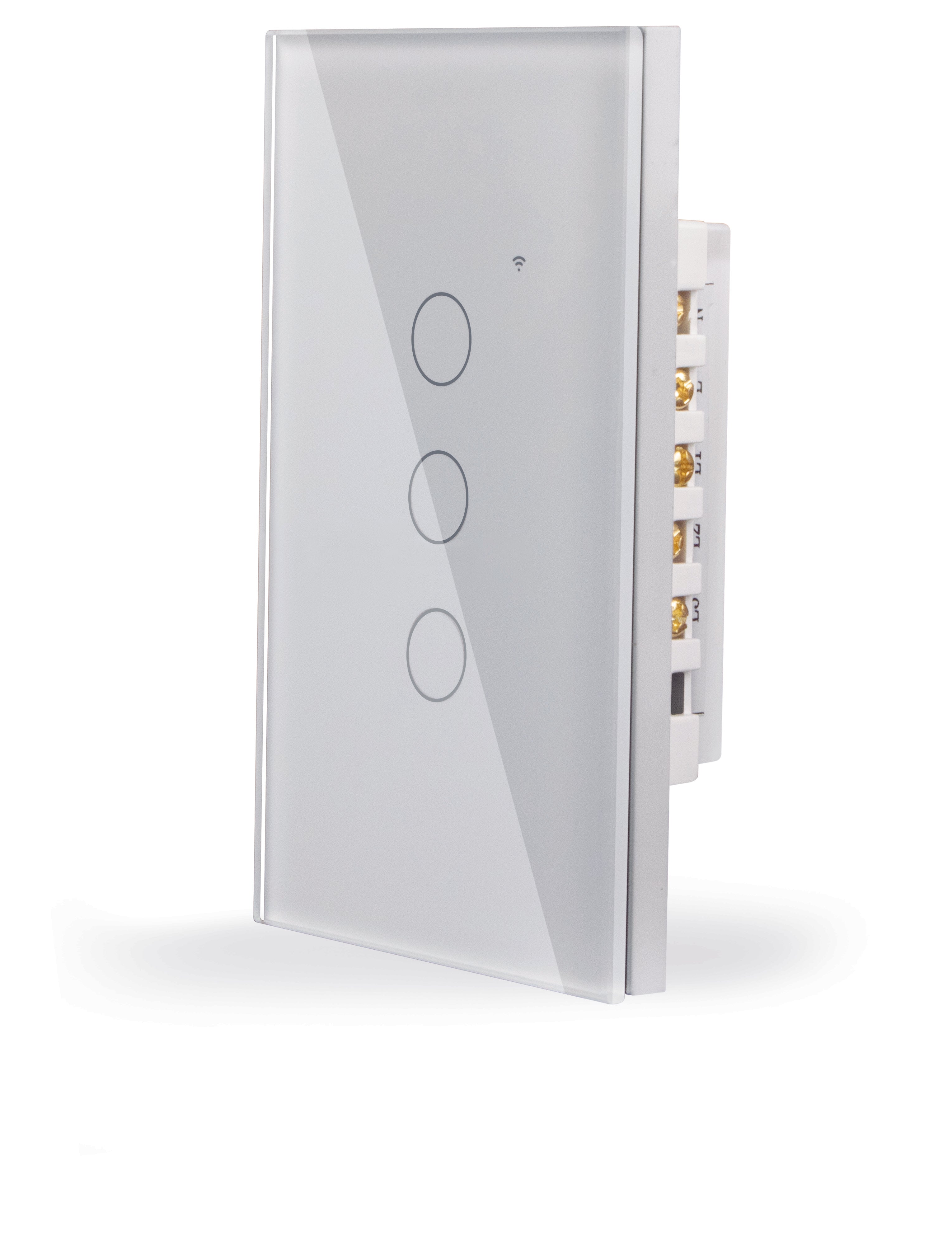 Interruptor Inteligente WiFi 3 Apagadores | Compra Domótica en AKSI México