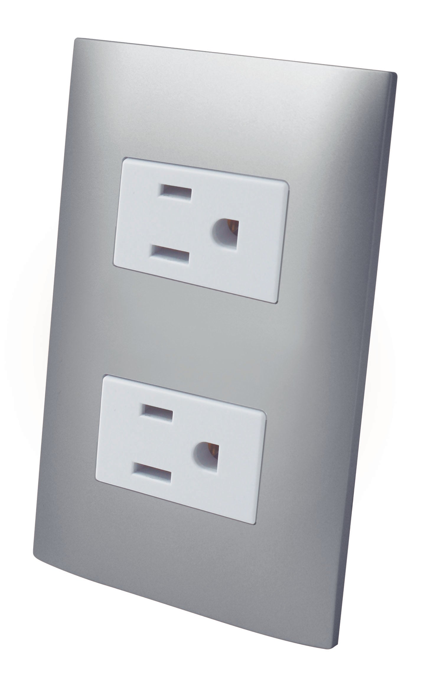 Contacto Doble Aterrizados con Placa Plástica ALTIMUS | Compra Placas ...